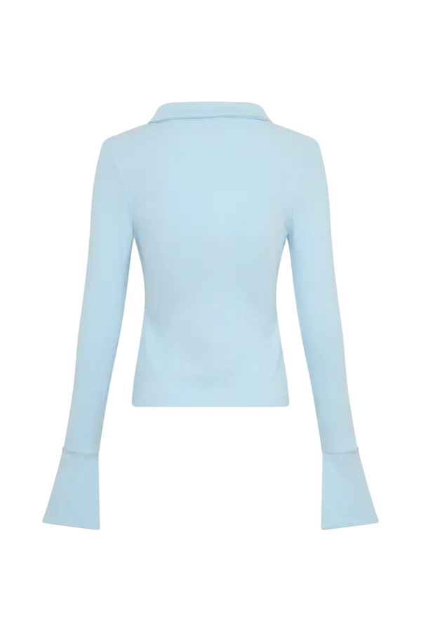Meshki Analisa Button Down Long Sleeve Top