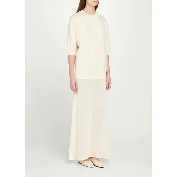 AEXAE Knitted Combo Maxi Dress
