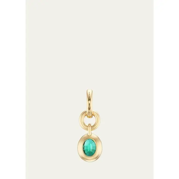 UNIFORM OBJECT 18k Gold & Emerald Pendant