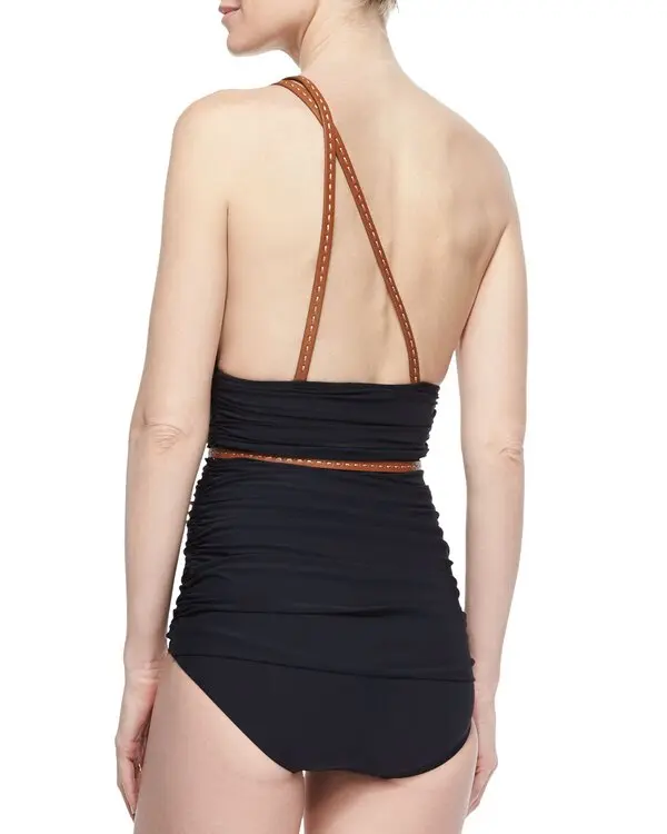 Zimmermann Ascent Stripe Silk Gown