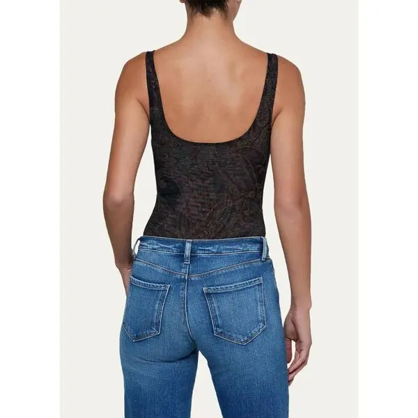 L'Agence Kalea Scoop-neck Bodysuit