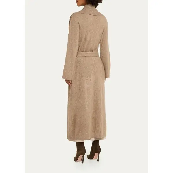 TOCCIN Edina Cashmere Shawl-collar Duster