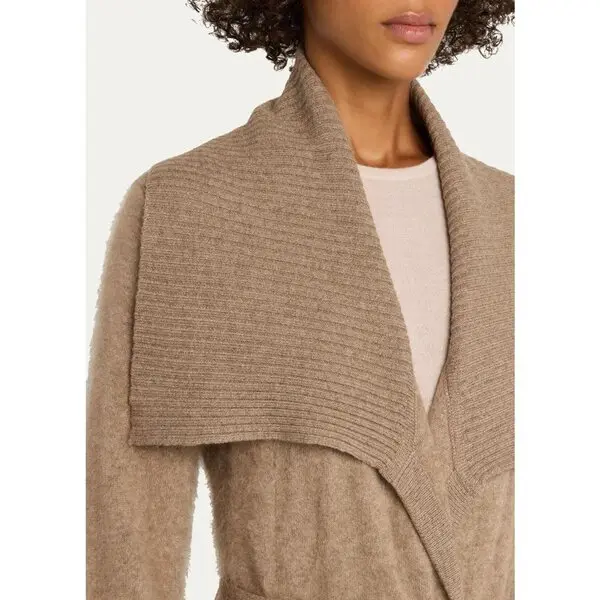 TOCCIN Edina Cashmere Shawl-collar Duster