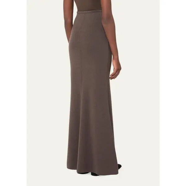 Max Mara Wool & Cashmere Knit Maxi Skirt