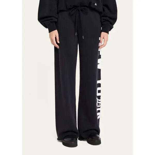 R13 New York Printed Cotton Sweatpants