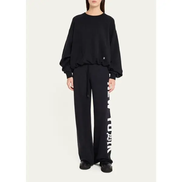 R13 New York Printed Cotton Sweatpants