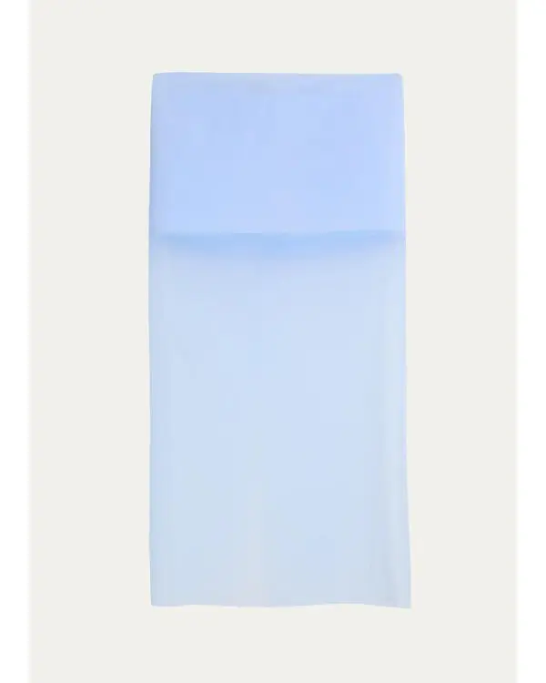 Marc Jacobs Low-waist Sheer Maxi Skirt