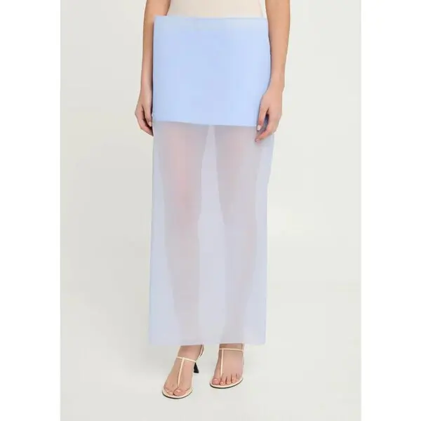Marc Jacobs Low-waist Sheer Maxi Skirt