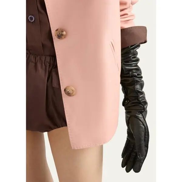 Prada Long Nappa Leather Gloves