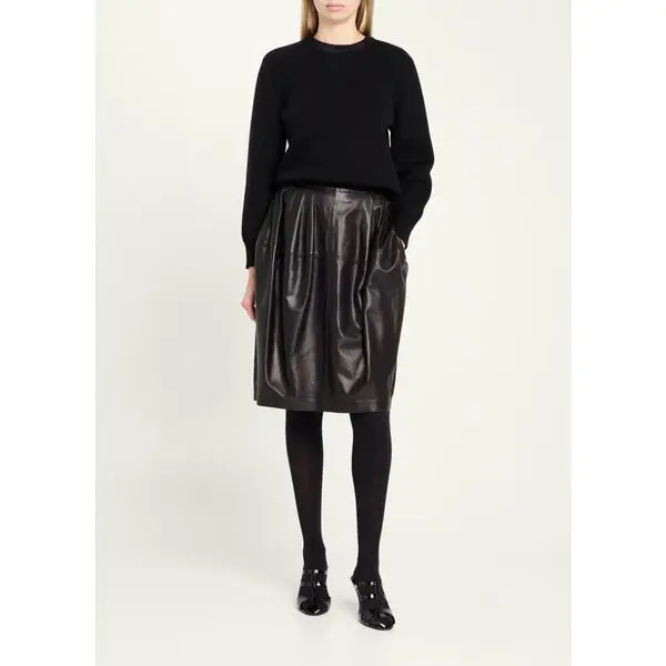 TOTEME Wool-cotton Crewneck Sweater