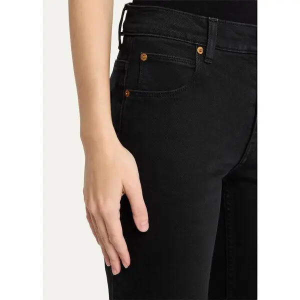 JAMIE HALLER The Rooney Mid-rise Bootcut Jeans