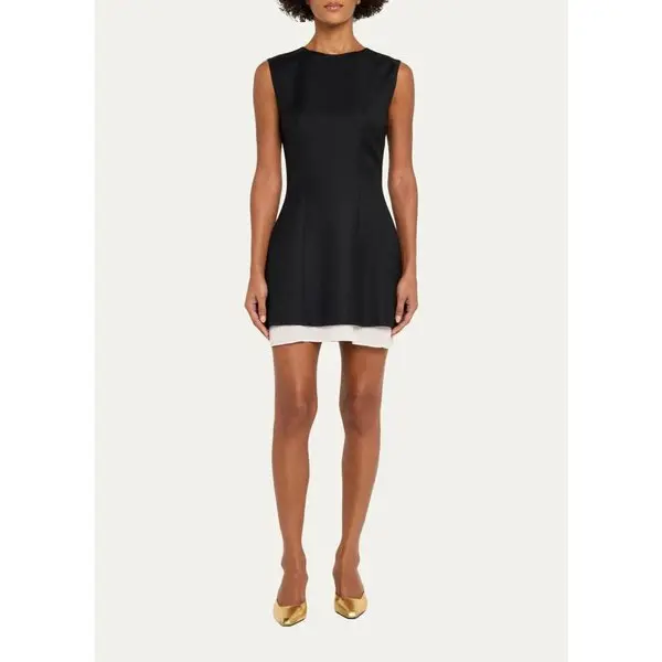 NODALETO 55mm Metallic Leather Slingback Pumps