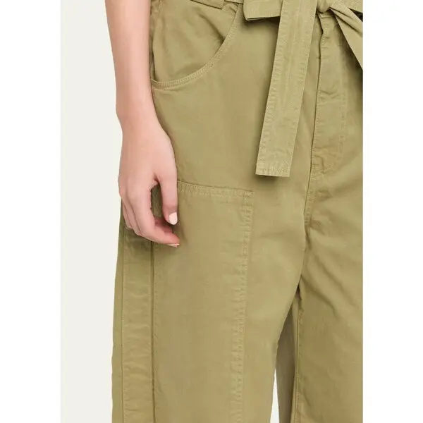 JAMIE HALLER The Karate Barrel-leg Pants