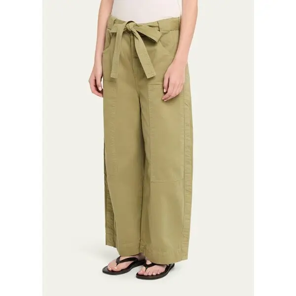 JAMIE HALLER The Karate Barrel-leg Pants