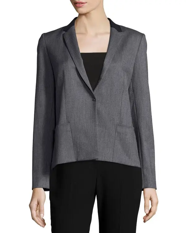 A.L.C. Reid Pintucked Wool-blend Pants