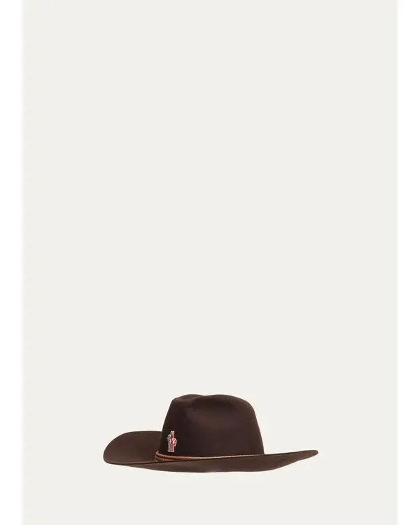 MONCLER GRENOBLE Wool Felt Cowboy Hat