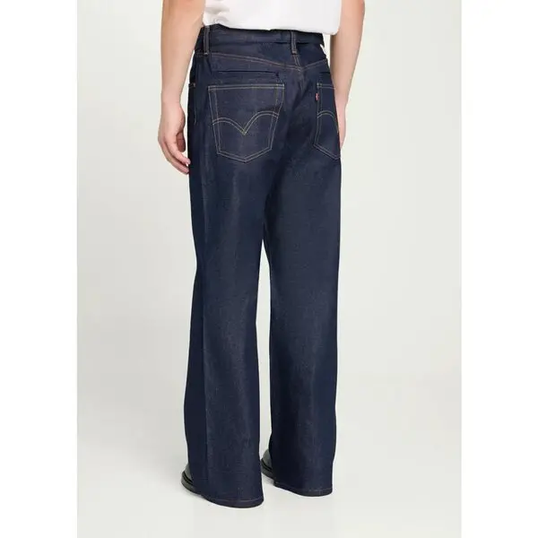 Sacai Levi's X Oversized Wide-leg Belted Jeans