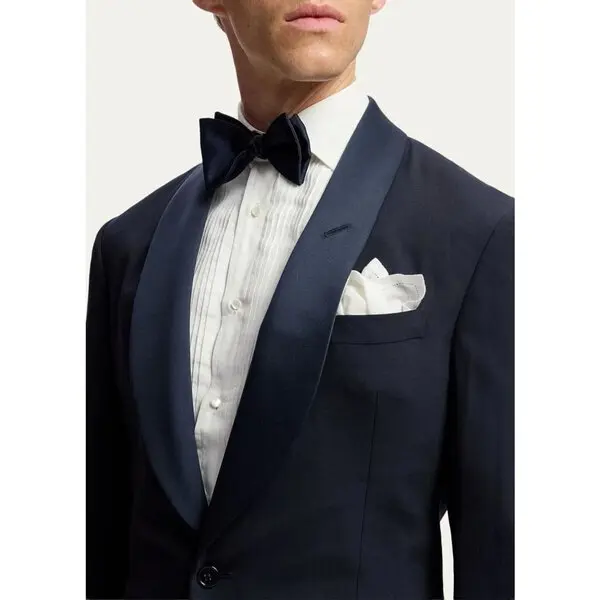 Ralph Lauren Purple Label Kent Handmade Barathea Tuxedo Jacket