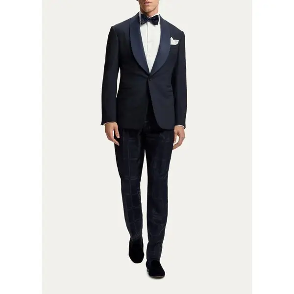 Ralph Lauren Purple Label Kent Handmade Barathea Tuxedo Jacket