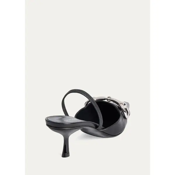 Gucci Boulevard 55mm Leather Slingback Pumps