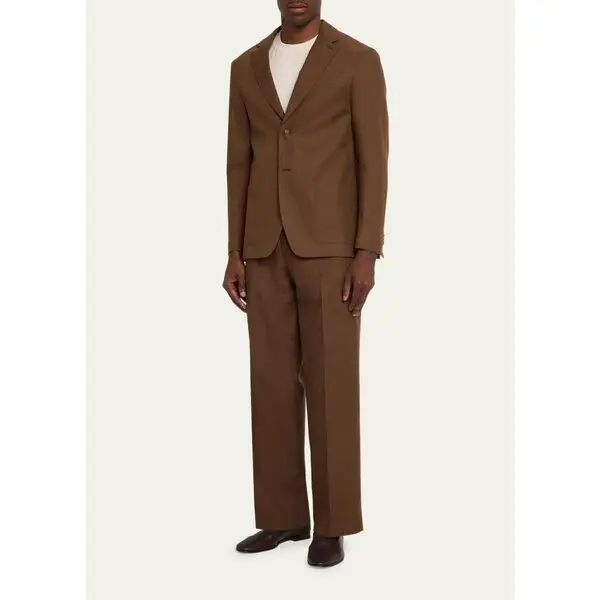 Officine Générale Michel Relaxed Single-breasted Jacket