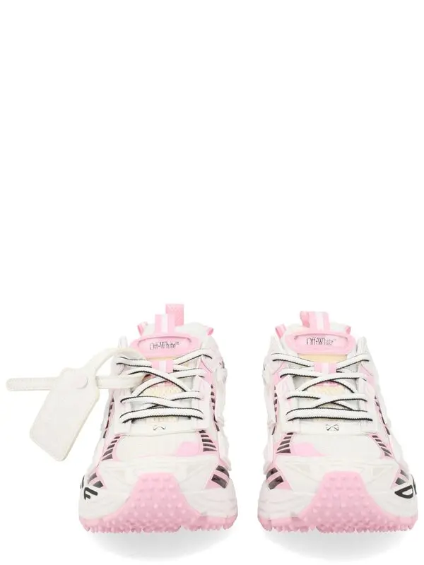 Off-White Athletic Sneaker With Tag - White