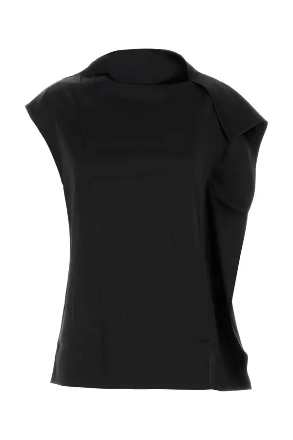 Sportmax Satin Wool Top