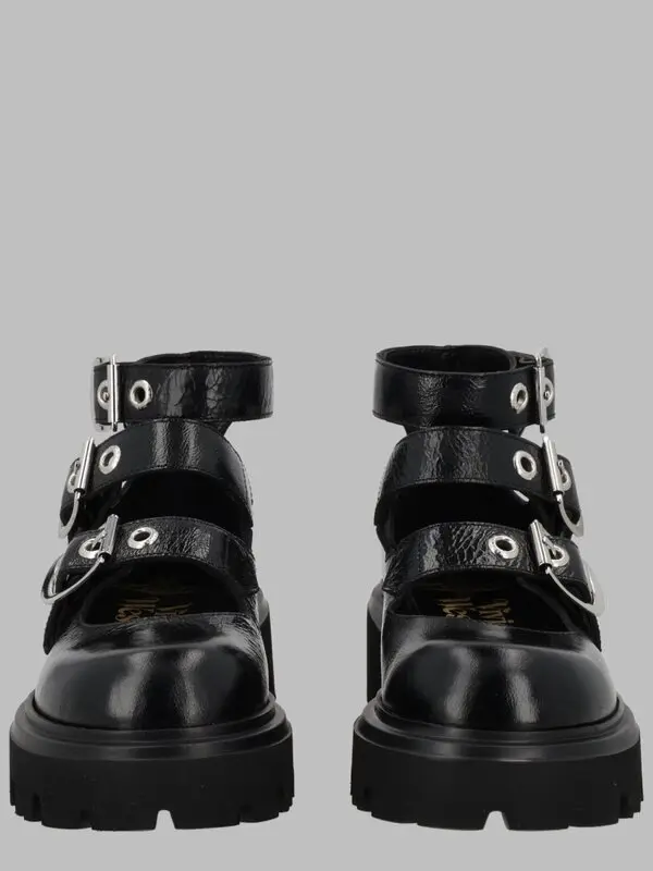VIVIENNE WESTWOOD 100% Calf Leather Loafers - Black