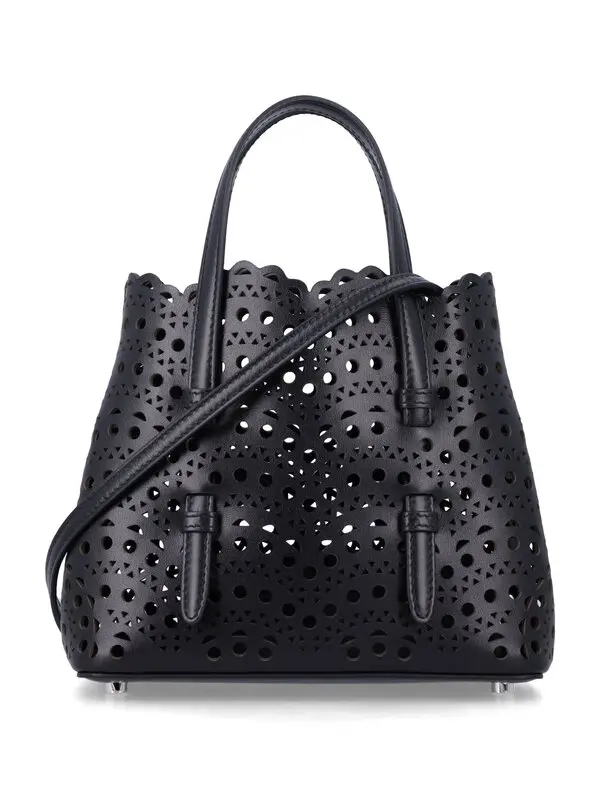 Alaïa Laser-cut Leather Tote Bag