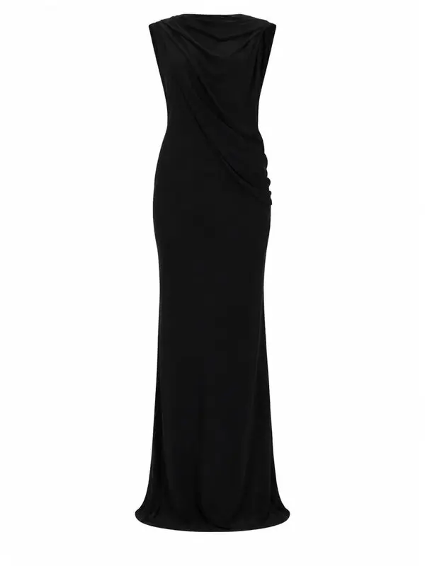 TOM FORD Draped Strapless Maxi Gown