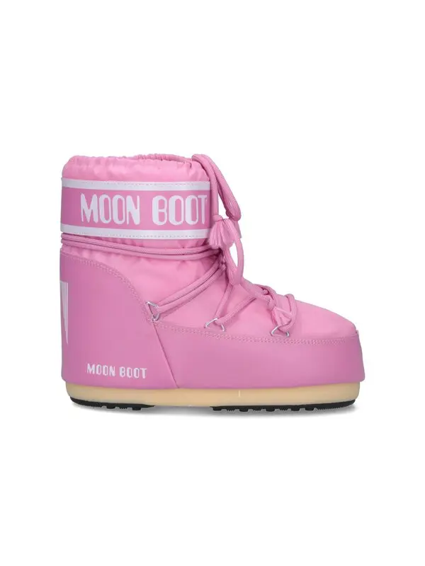 Moon Boot Padded Mini Boots For - Pink