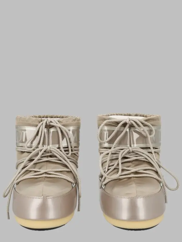 Moon Boot Icon Glance Low Mini Boots - Beige