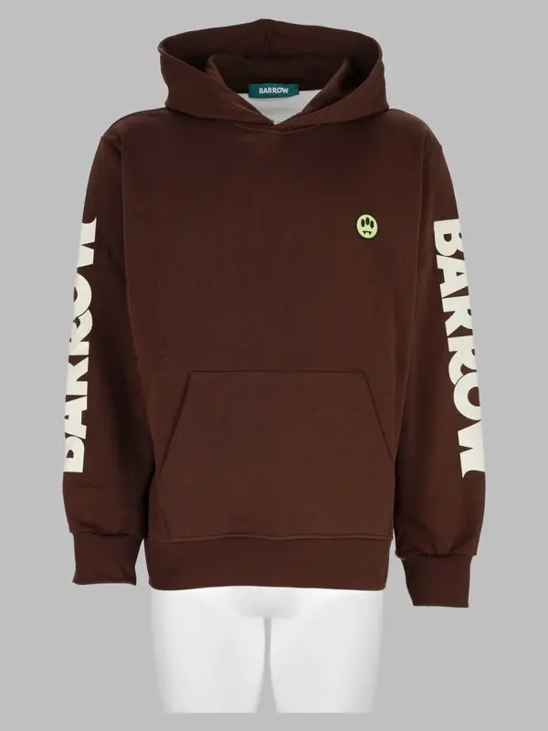 BARROW Fleece Sweatshirt - Brown