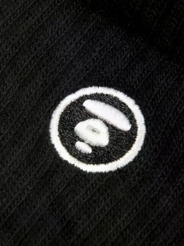 AAPE BY *A BATHING APE Moonface Logo Socks