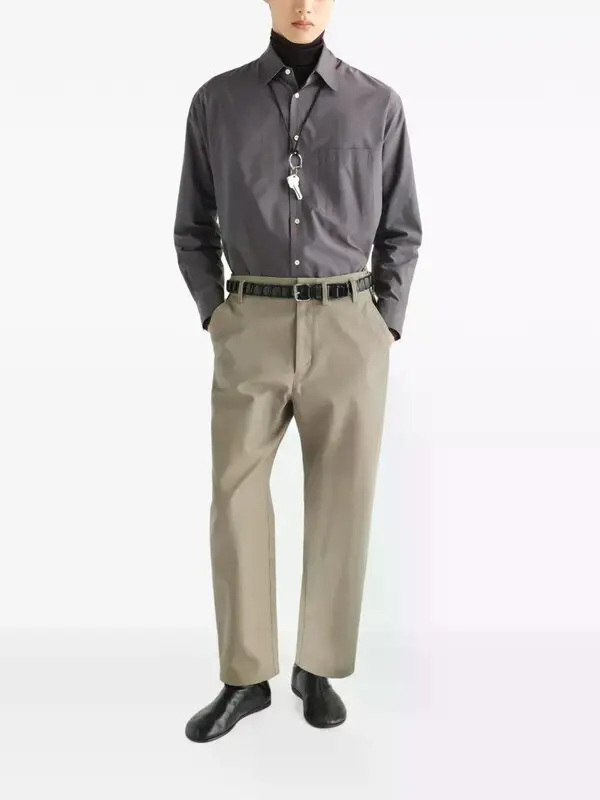 LEMAIRE Tapered Pants In Heavy Cotton Twill
