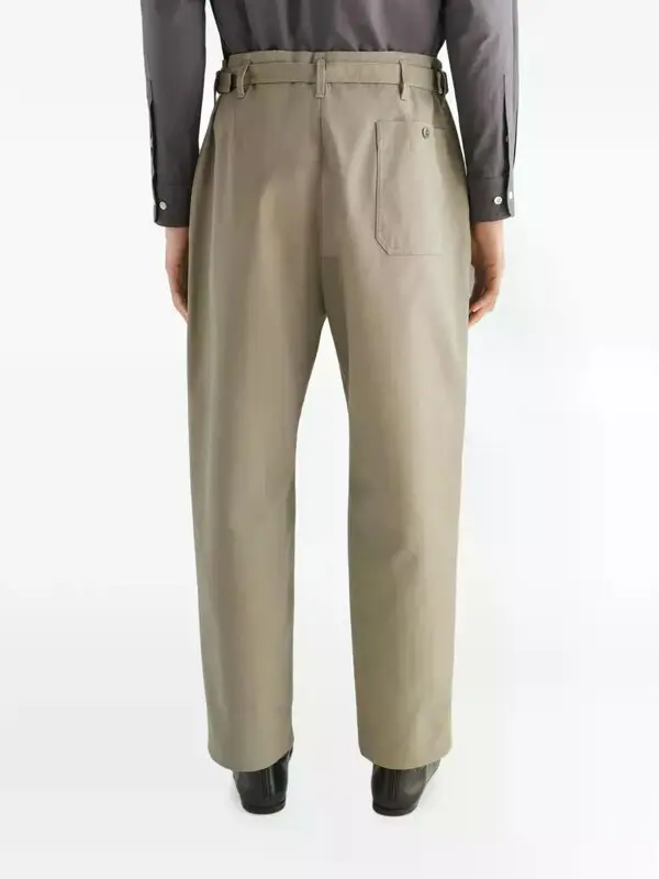 LEMAIRE Tapered Pants In Heavy Cotton Twill