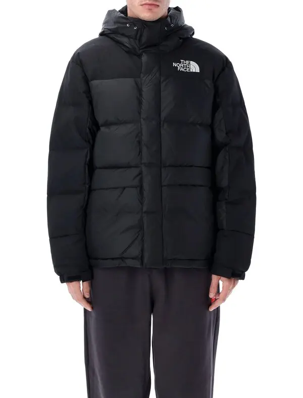 The North Face Himalayan Down Parka Jacket With Wind-resistant Ripstop Hooded Warmth - Nero