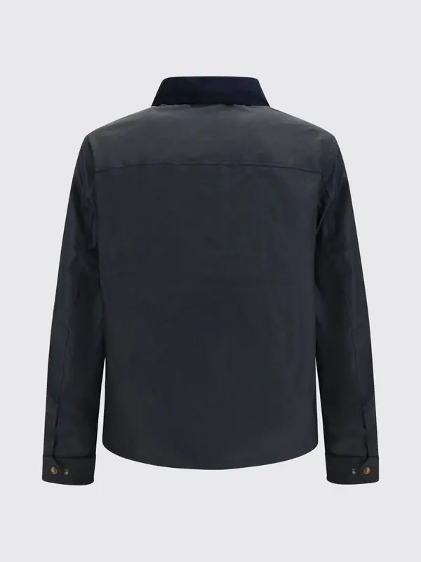 Belstaff Waxed Cotton Shirt Jacket With Velvet Collar