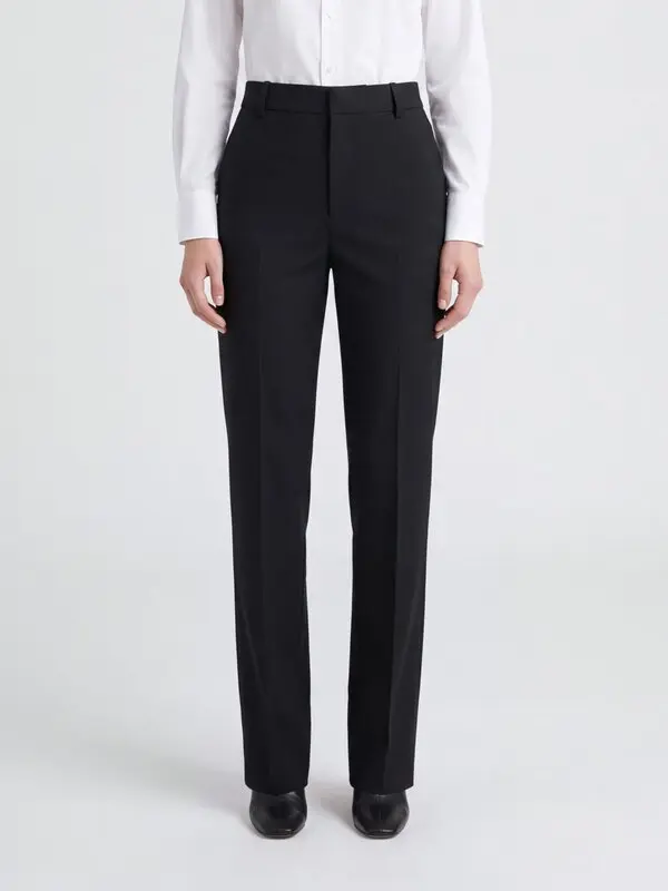 Moschino Mid-rise Virgin Wool Skinny Trousers