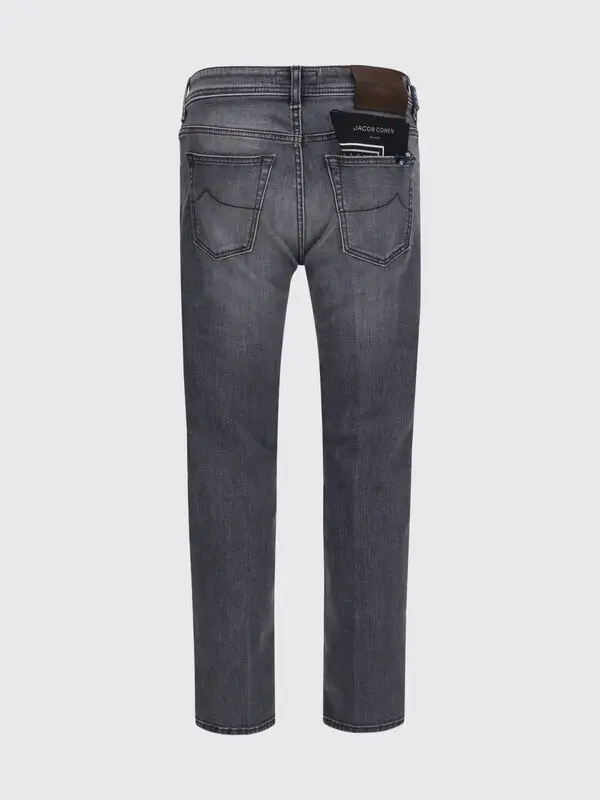 JACOB COHЁN Slim Fit Five-pocket Mid-rise Stretch Denim Jeans