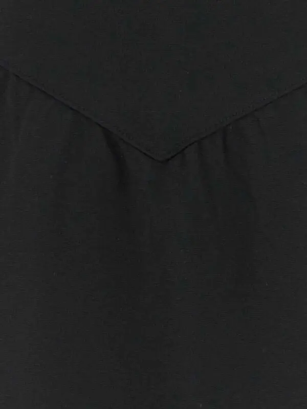 Calvin Klein A-line Jersey Midi Dress With Off-the-shoulder Design