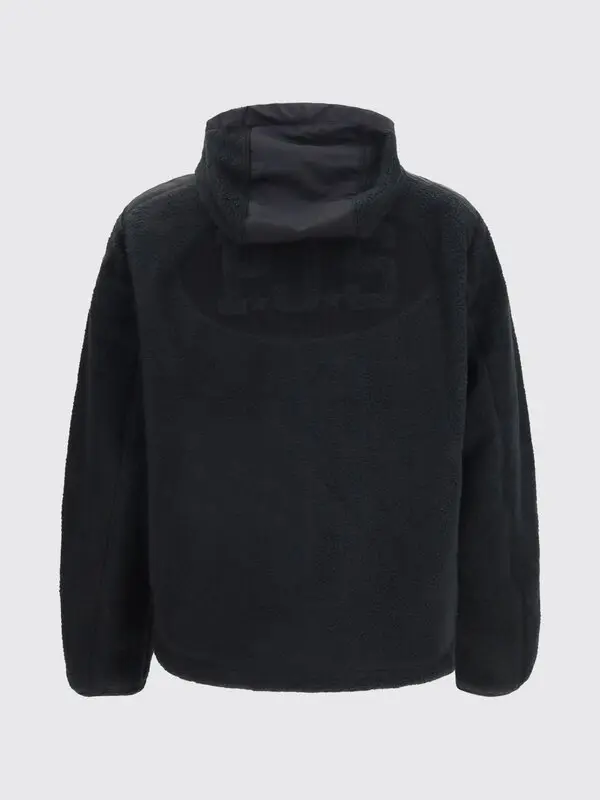 PARAJUMPERS Hooded Fleece And Polyester Jacket With Embroidered Logo