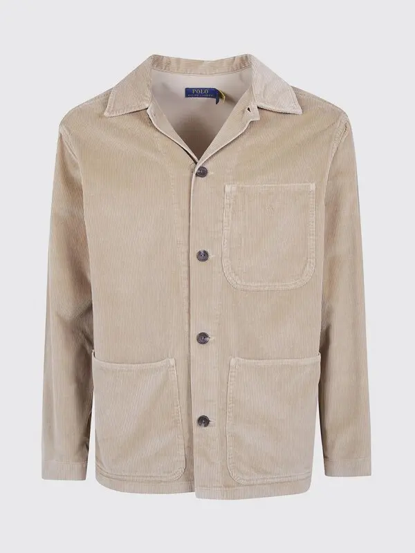 Polo Ralph Lauren Short Corduroy Cotton Overshirt