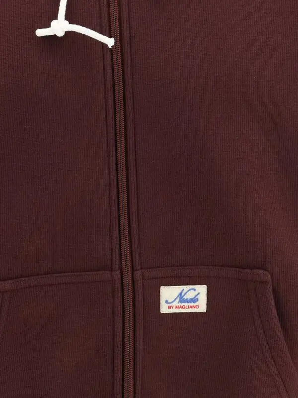 MAGLIANO Relaxed Fit Stretch-cotton Zip-up Hoodie