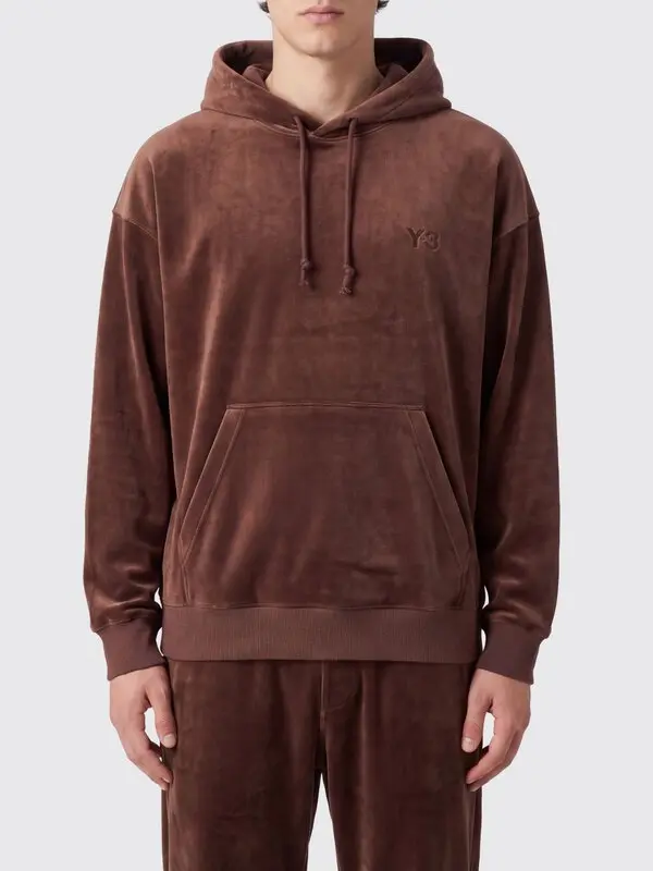 Y3 Relaxed Fit Recycled Jersey Hoodie With Kangaroo Pocket