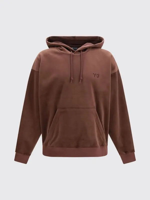Y3 Relaxed Fit Recycled Jersey Hoodie With Kangaroo Pocket