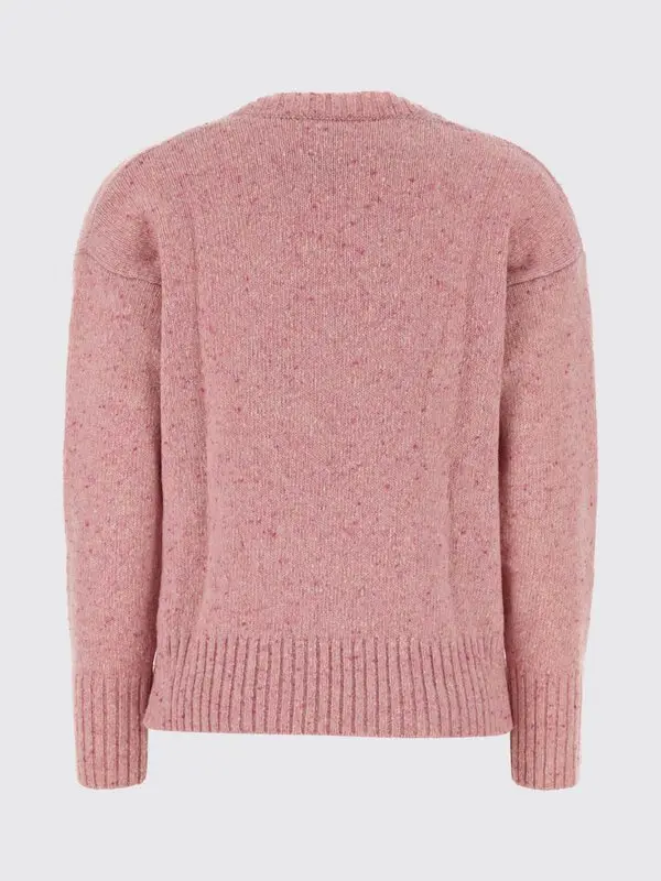 Gimaguas V-neck Jumper In Recycled Wool Blend With Dropped Shoulders