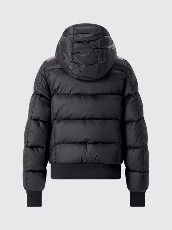 PARAJUMPERS Short Quilted Hooded Nylon Down Jacket - Black