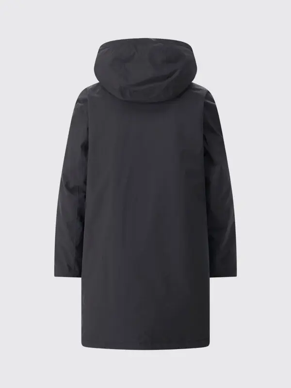 Herno Knee-length Padded Parka With Hood And Concealed Fastening
