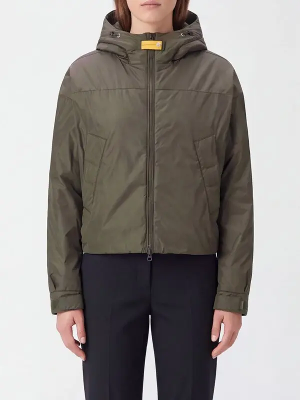 PARAJUMPERS Short Hooded Polyester Windbreaker Jacket